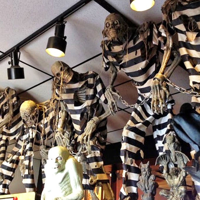 Stripes are in this season... if you're into the whole 'prisoner of yesteryear' look. Fashion victims, indeed!