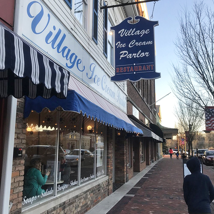 Blue shutters and sweet scoops &ndash; a match made in heaven! This Lebanon gem is where Norman Rockwell meets Rocky Road. The Village Parlor's quaint exterior is like a hug for your eyes, but wait till you taste their ice cream. It's a flavor explosion that'll make your taste buds do the twist!