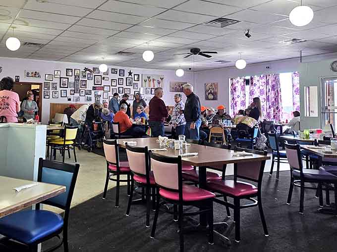 Packed tables and happy diners create the kind of breakfast buzz that tells you this place is doing something very right.