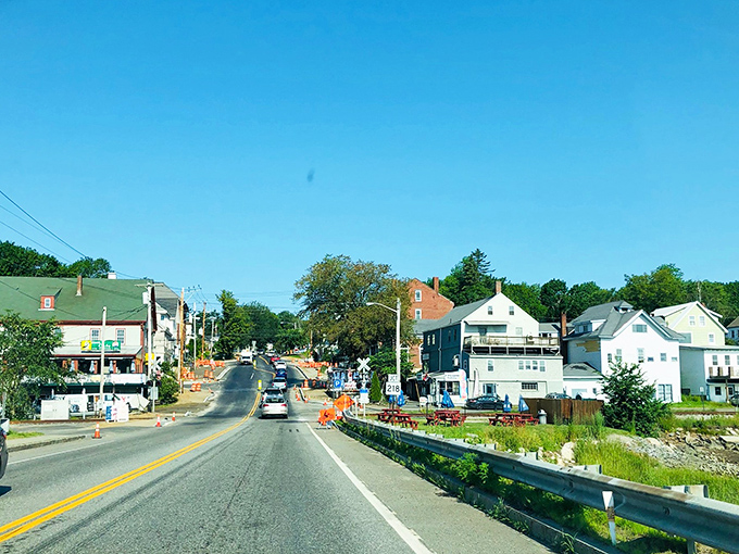 Downtown Wiscasset welcomes visitors with its historic charm and quaint storefronts &ndash; where time seems to slow down just enough to savor the moment.