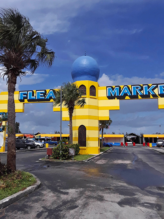 That blue dome isn't just for show &ndash; it's the architectural exclamation point on this temple of treasure hunting.