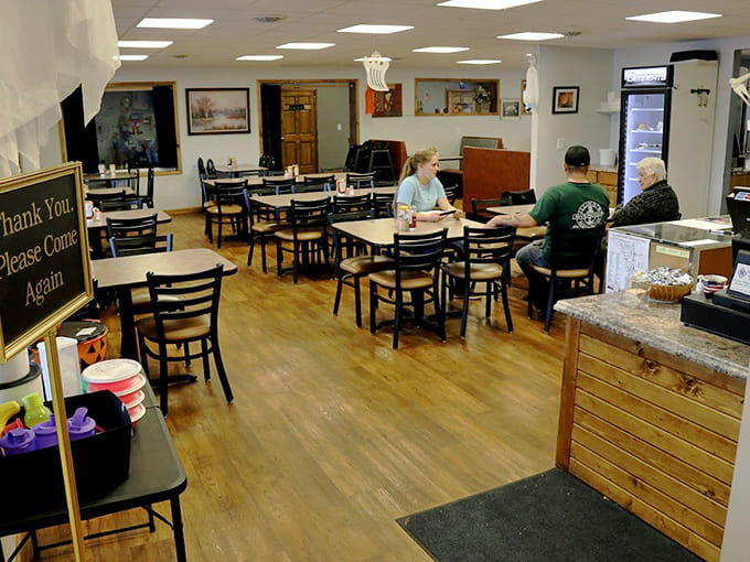 Simple tables and friendly faces create the perfect setting where comfort food meets genuine hospitality every single day.