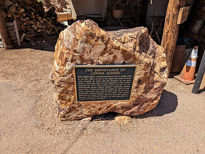 Rock-solid history lesson: This chunk of copper-rich real estate tells a tale of boom times, hard work, and the birth of a town that refused to fade away.