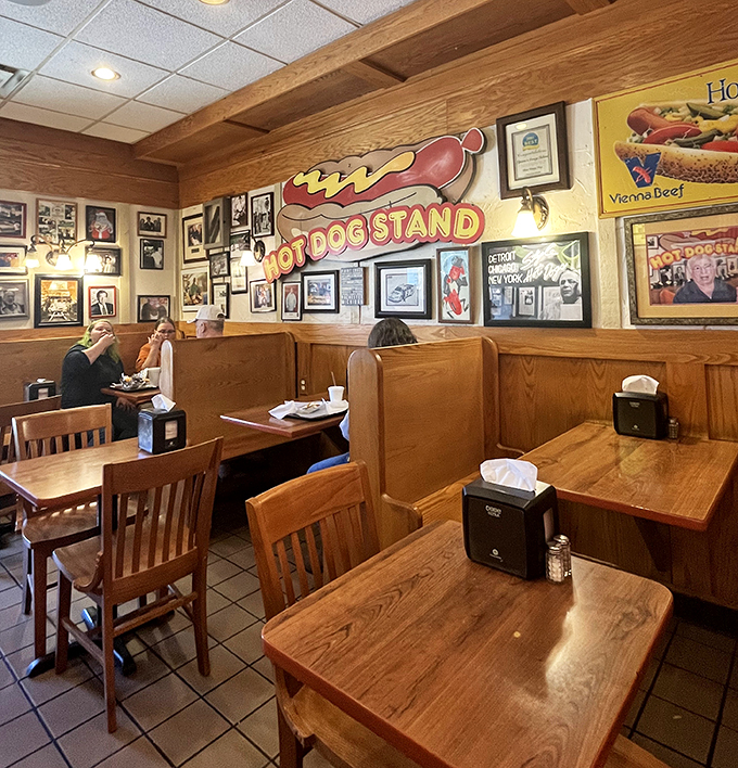 Step into a time capsule of flavor! This menu board is like a treasure map, guiding you to culinary gold.