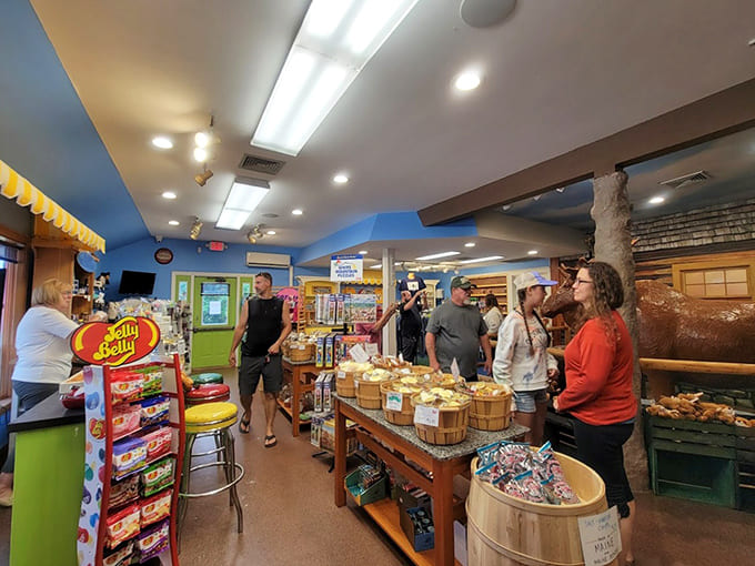 Step inside this wonderland where every surface holds temptation and the air itself tastes like happiness.