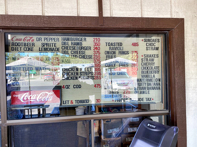 Behold, the sacred text of flavor! Wally's menu is a tantalizing roadmap to culinary bliss, each item a potential adventure for your taste buds.