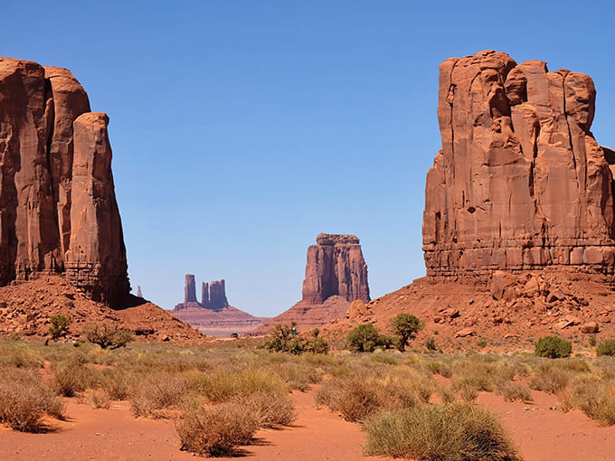 The valley stretches endlessly, proving that sometimes the best special effects are the ones Mother Nature creates herself.