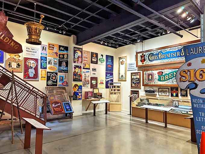 Step inside and prepare for sensory overload &ndash; this gallery showcases the evolution of commercial art through decades of American entrepreneurship.