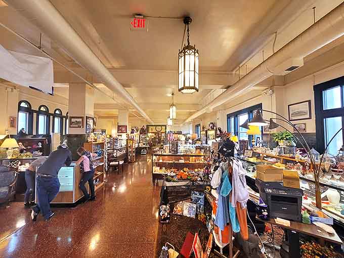 Wandering these aisles feels like exploring your eccentric great-aunt's attic &ndash; if she collected everything from crystal to kitchenware with impeccable taste.