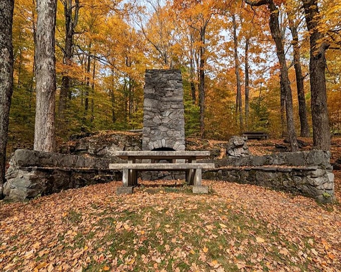 Standing at 3,848 feet, you'll feel on top of the world with four states visible on clear days.