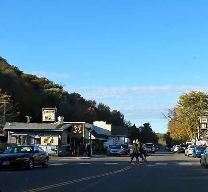 The downtown area proves that good things really do come in small packages, especially when wrapped in fall colors.