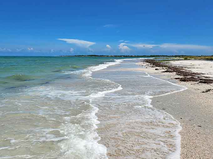 When the water looks this inviting, even your beach towel starts getting impatient in your bag.