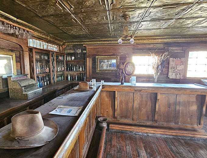 Step into this saloon and you'll swear you hear phantom piano notes. The bar's worn wood has stories that would make your bartender blush.