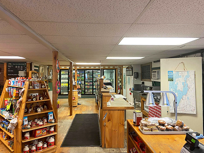 Step inside to discover wooden floors worn smooth by generations of hungry visitors, where every corner holds a treasure and every shelf tells a story.