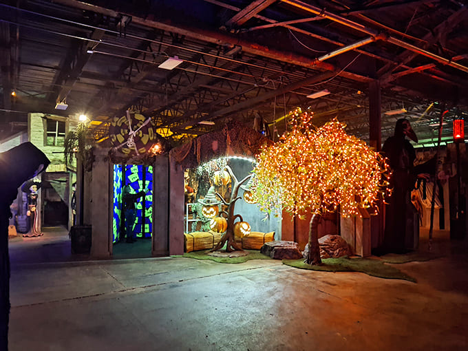 The haunted house facade might look quaint, but that's just to lull you into a false sense of security before the screaming starts.