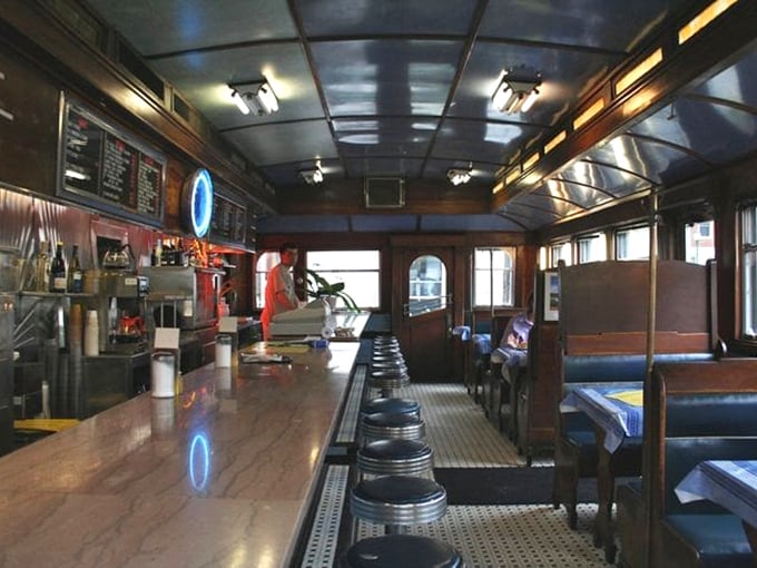 Step inside and time stands still &ndash; the A1's authentic counter and stools have witnessed decades of Maine stories, one cup of coffee at a time.