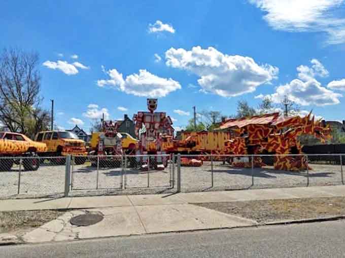 These aren't just sculptures &ndash; they're mechanical marvels that blur the line between art and engineering, each with personality bigger than their massive frames.