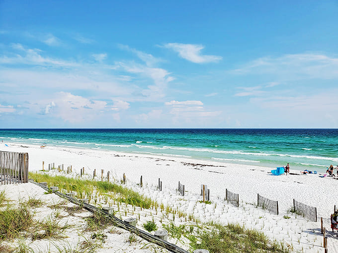 Mother Nature showing off her color palette along this pristine stretch of Florida coastline &ndash; no filter needed!