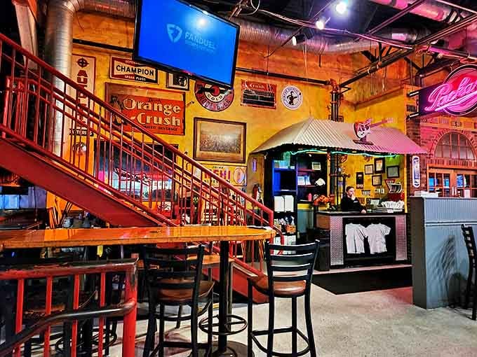 Step inside and feast your eyes on this automotive wonderland, where classic cars transform into the coolest dining booths you've ever slid into.