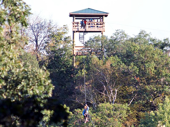 Zip-a-dee-doo-dah! Soaring through treetops like Tarzan with a safety harness. Minnesota's version of the Ewok village awaits!