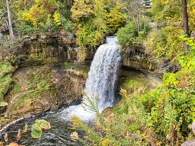 Urban oasis alert! Minnehaha Falls brings a slice of wilderness to the city, proving you can have your nature and your latte too.