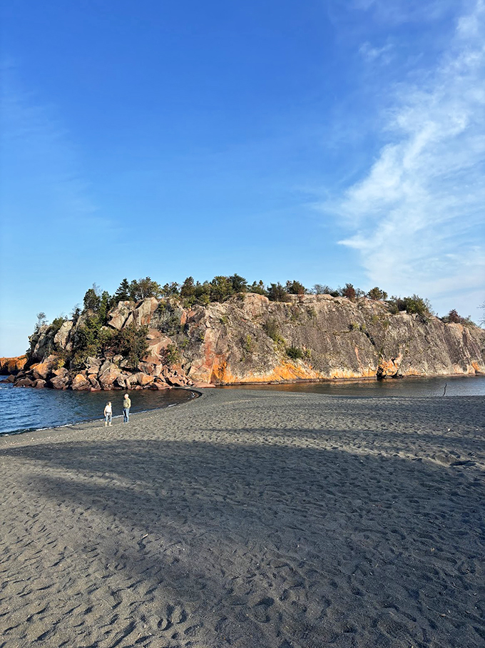 Who needs a little black dress when you can have a whole black beach? Chic, mysterious, and surprisingly comfortable!