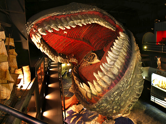 Carousel horses and glowing orbs? This place is what happens when your eccentric uncle wins the lottery and goes wild.