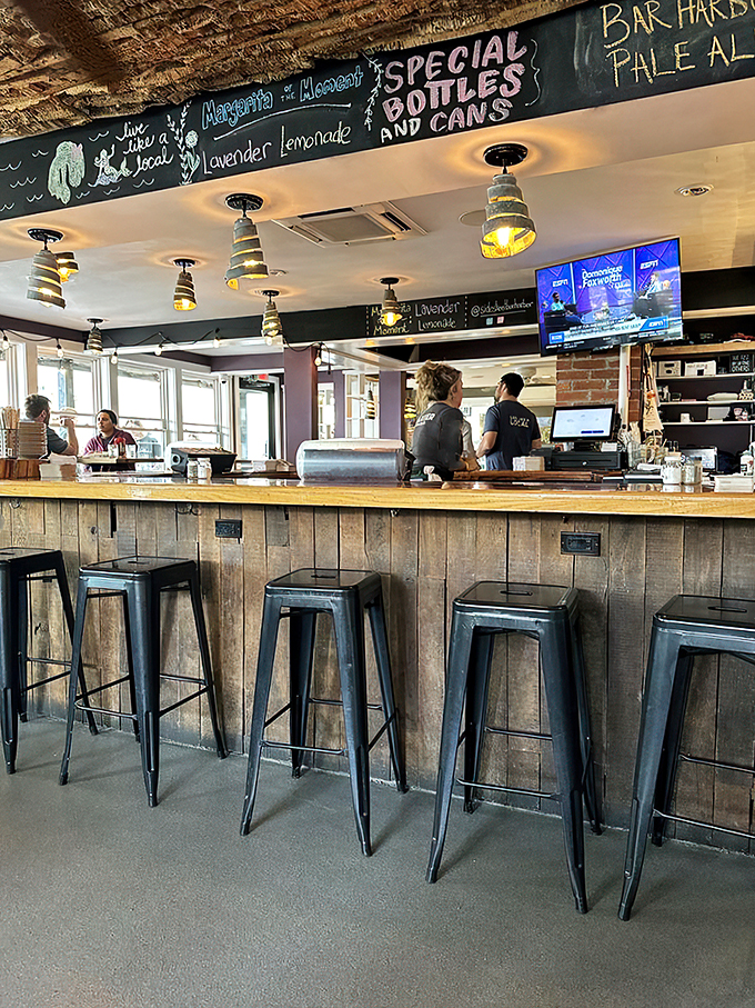 At this bar, everyone knows your name... or they will by the time you leave. Sip on local brews while soaking in the friendly atmosphere.