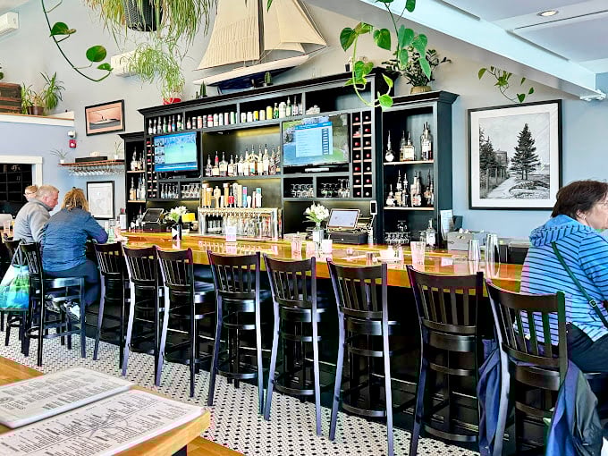 Ahoy, thirsty sailors! This bar's not just well-stocked&mdash;it's a liquid love letter to Maine's finest spirits and brews.