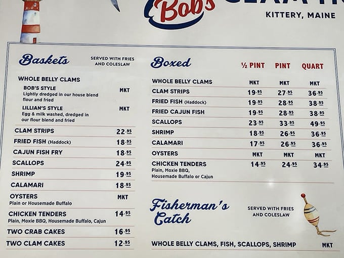 Simple menu, extraordinary results: when you've perfected fried clams, you don't need to complicate things with unnecessary options.