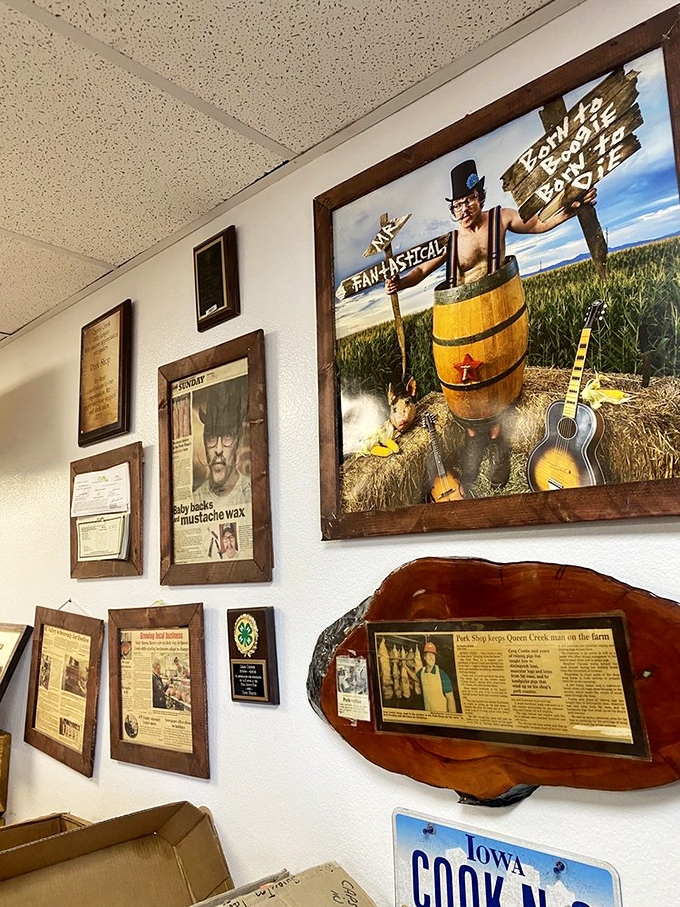 Who knew pigs could fly? This whimsical wall art captures the spirit of The Pork Shop &ndash; where porky dreams take flight!