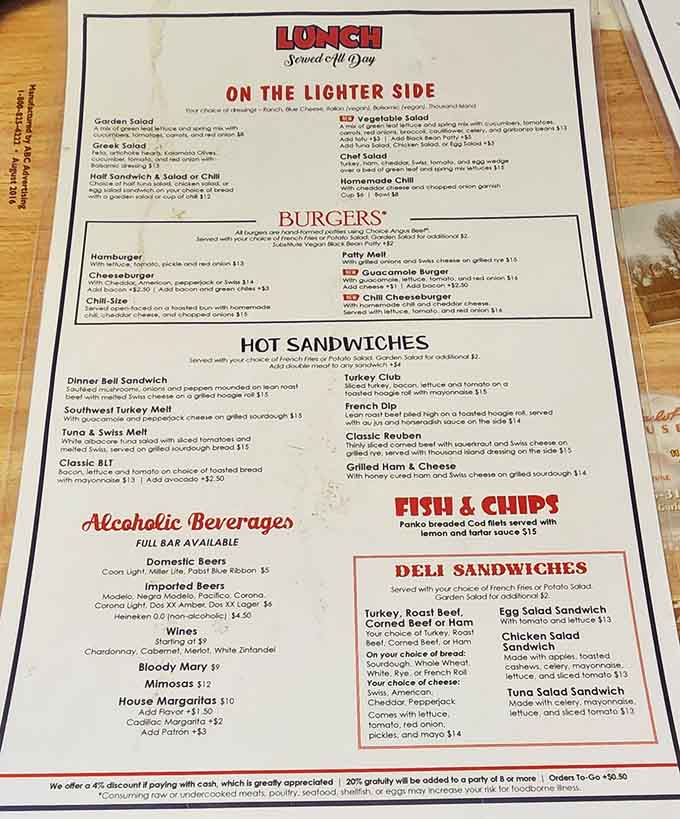 The menu reads like a greatest hits album of comfort food, but trust us on the Huevos Rancheros.