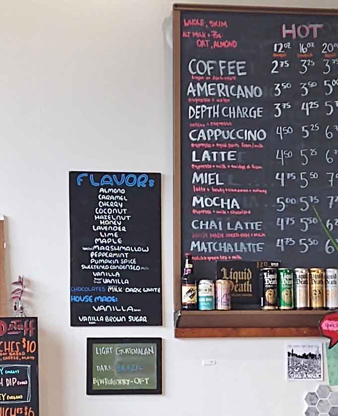 When the flavor list reads like a choose-your-own-adventure book, every visit becomes a delicious new chapter in your coffee story.