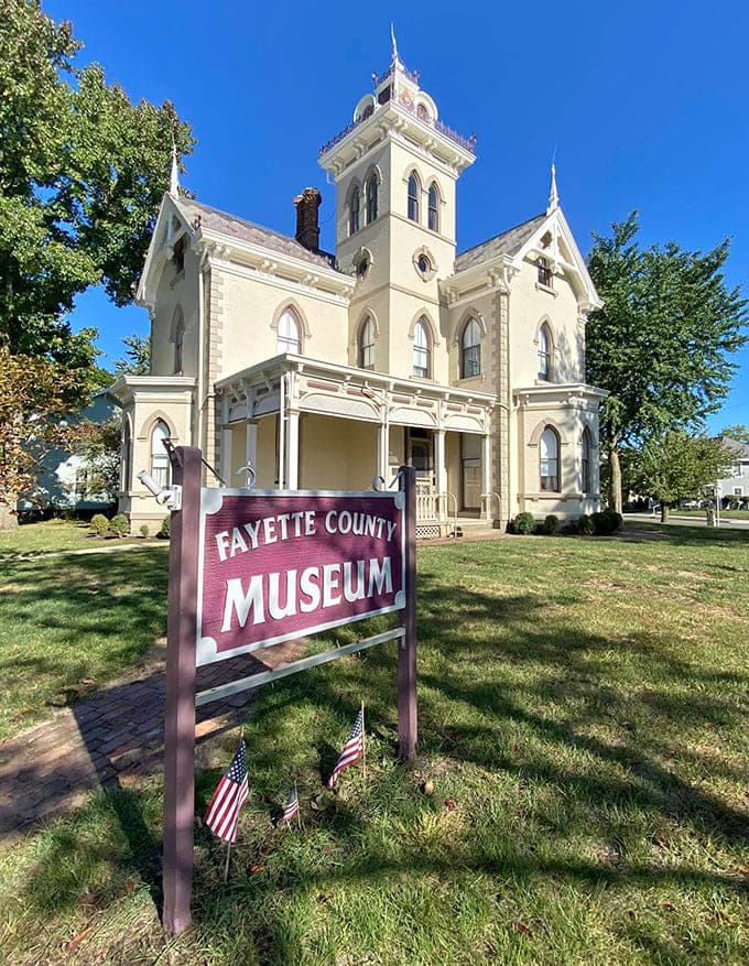 The Fayette County Museum's Victorian architecture alone is worth the visit, but the stories inside make it absolutely essential for history buffs.