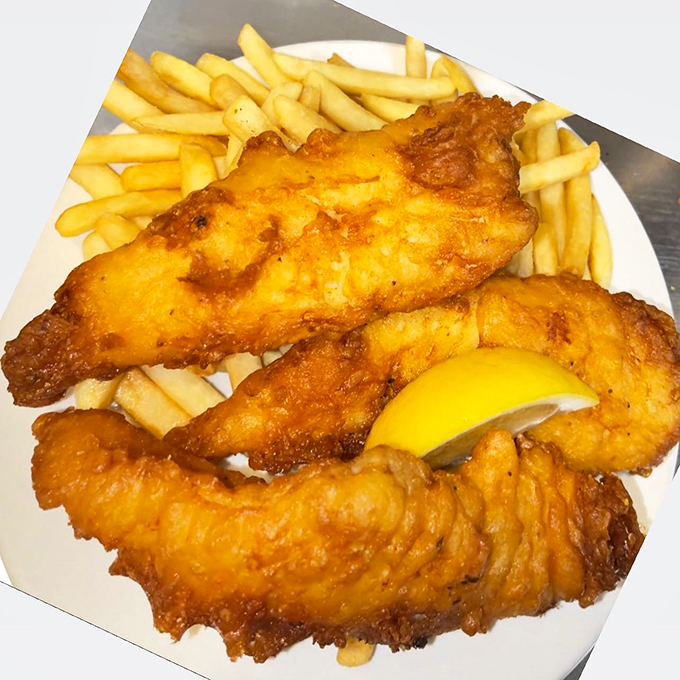 Behold, the golden glory of perfectly fried fish! These crispy beauties are so good, you'll be tempted to frame them instead of eat them.