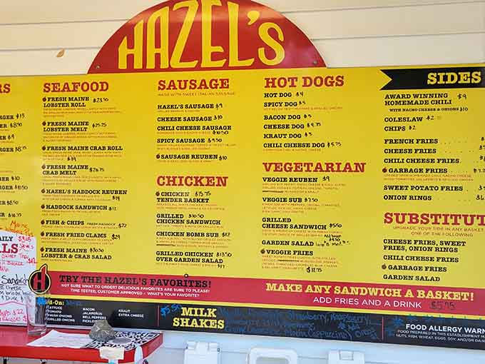 When a menu board makes you want to order everything at once, you know you're in the right place.