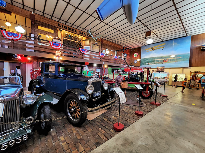 Chrome dreams and leather seats! Step into this automotive time capsule and feel the urge to cruise down memory lane.