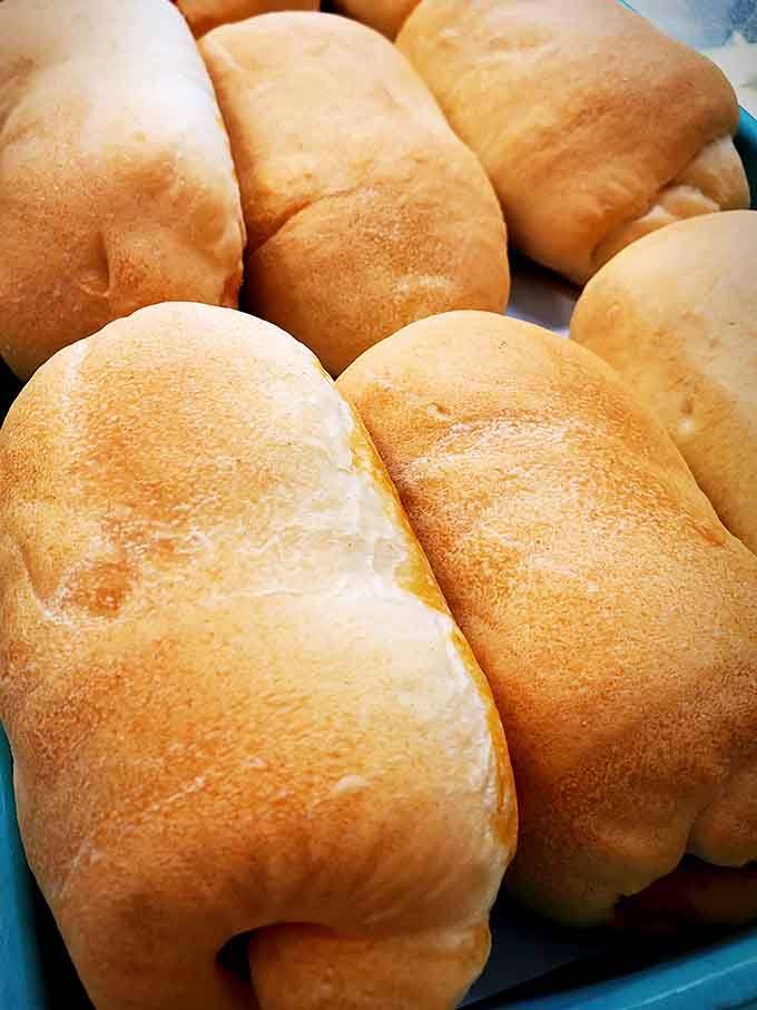 These pillowy pepperoni rolls are the stuff of legend around here, soft bread hugging savory pepperoni in perfect handheld harmony that'll ruin you for lesser snacks.