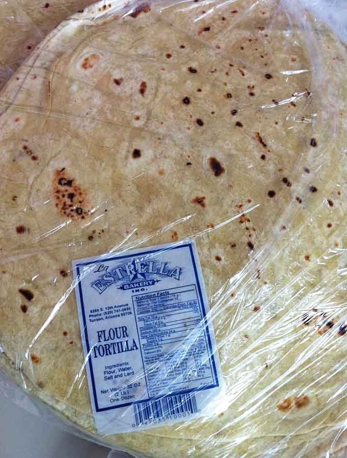 These flour tortillas are so fresh and pliable, they make store-bought versions look like edible frisbees by comparison.