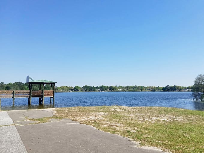 Lake Stanley Park offers a peaceful retreat where blue waters meet grassy shores &ndash; nature's perfect playground.