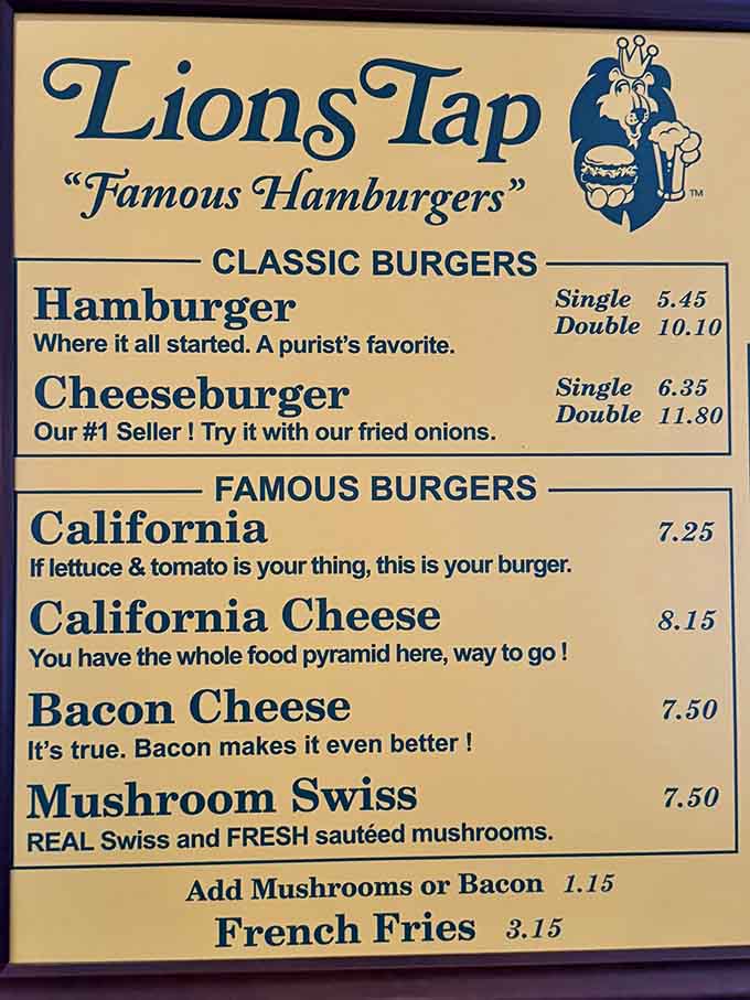 Sometimes the best menus are the simplest ones, offering just enough variety to keep things interesting while maintaining laser focus on what matters most.