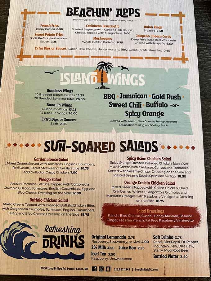 This menu reads like a greatest hits album of comfort food, with options that'll satisfy every craving you didn't know you had.