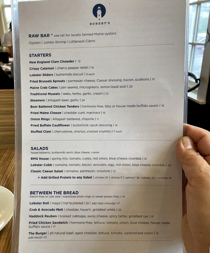 The menu reads like a love letter to Maine's coastal bounty &ndash; from raw bar delights to those legendary lobster sliders on buttermilk biscuits.