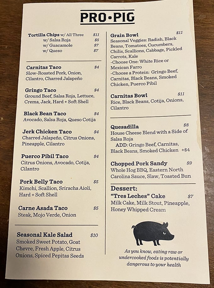 The menu reads like a love letter to smoked meats and creative comfort food, with tacos, sandwiches, and bowls that showcase both Southern traditions and Vermont sensibilities.