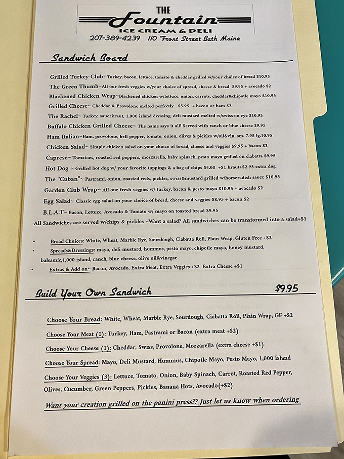 The menu board reads like a love letter to classic deli fare &ndash; each sandwich constructed with the architectural precision of a delicious skyscraper.