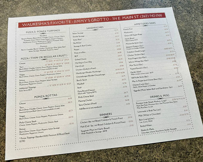 The blackboard menu reads like a love letter to sandwich perfection. Decisions, decisions &ndash; though there's really no wrong answer here.