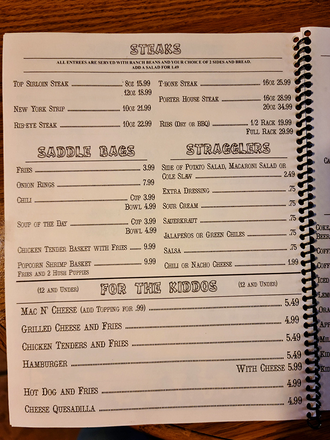 The menu reads like a love letter to American classics, with burgers taking center stage in this culinary performance.