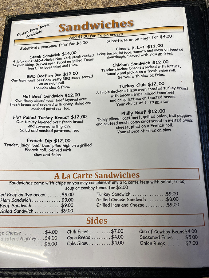 No fancy fonts or pretentious descriptions here&mdash;just honest American classics that deliver exactly what they promise.