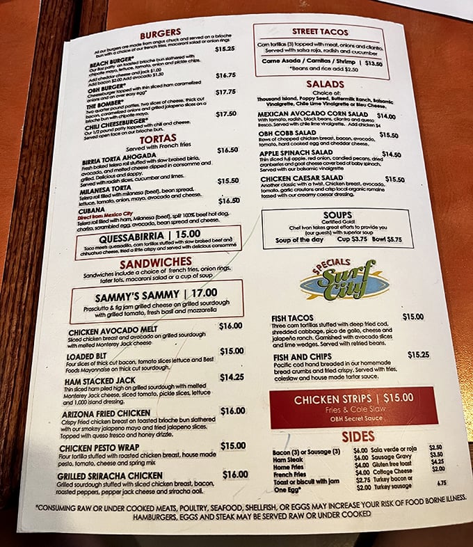 The menu reads like a love letter to breakfast enthusiasts &ndash; each item promising a morning adventure for your taste buds.