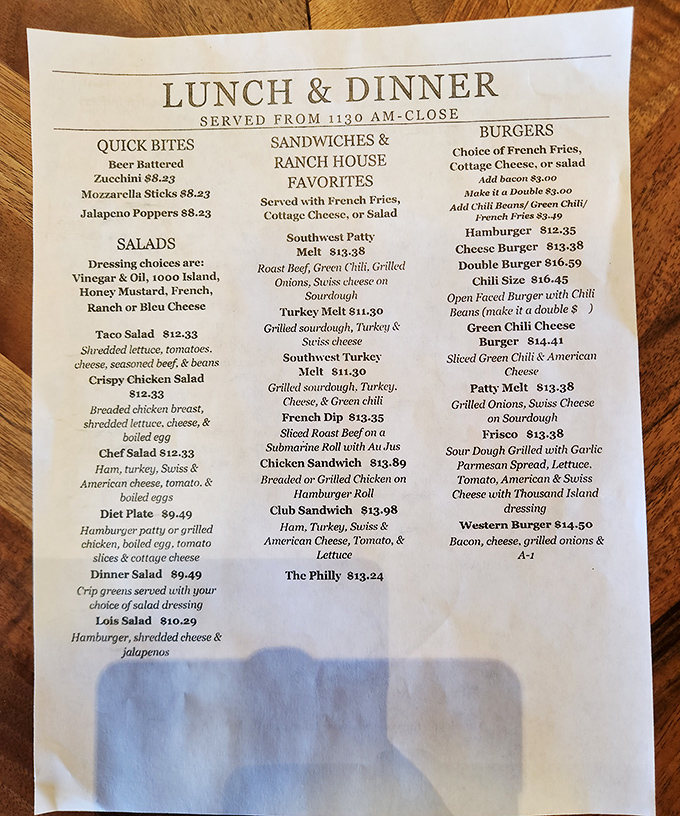 The straightforward menu doesn't need fancy descriptions &ndash; these are burgers crafted with confidence by people who understand that perfection lies in simplicity.